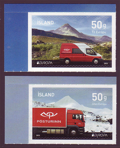 IC1309-10 Iceland Scott # 1309-10 MNH, Europa 2013 – Northwind Stamps